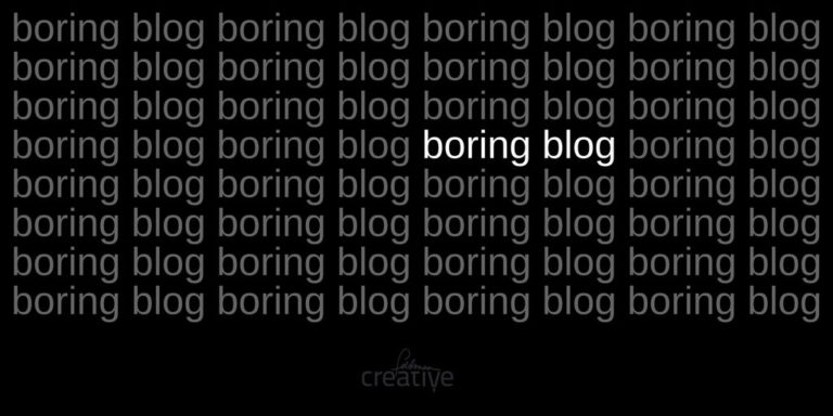 The (Sarcastic) Guide to Publishing a Boring Blog | Feldman Creative